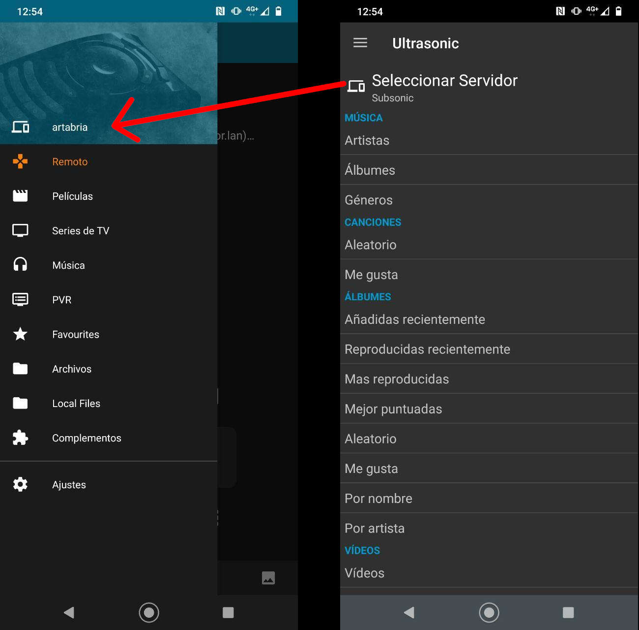 Move server selector to menu · Issue #393 · ultrasonic/ultrasonic · GitHub