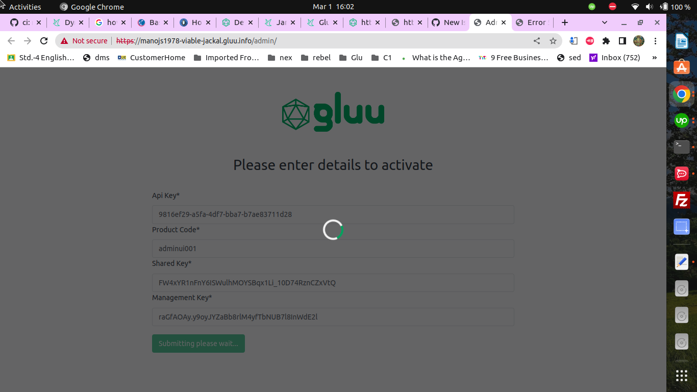 fix(casa) unable launch casa url after installation · Issue #795 · GluuFederation/flex · GitHub