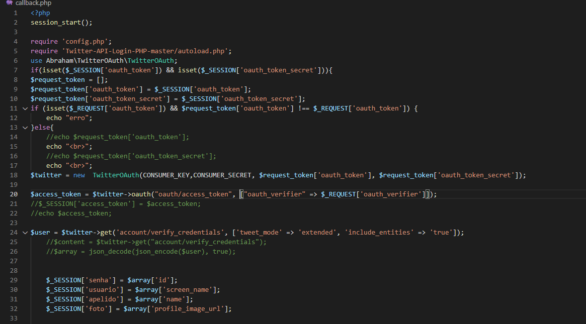 Issue on oauth access token · Issue #956 · abraham/twitteroauth · GitHub
