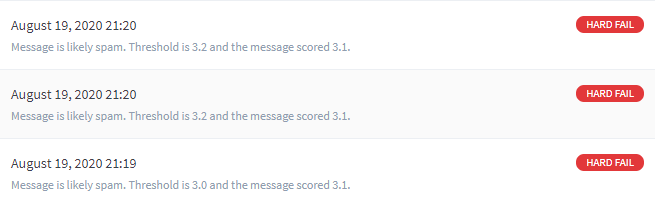 Outbound message hitting spam threshold cannot be redelivered · Issue #1180 · postalserver ...