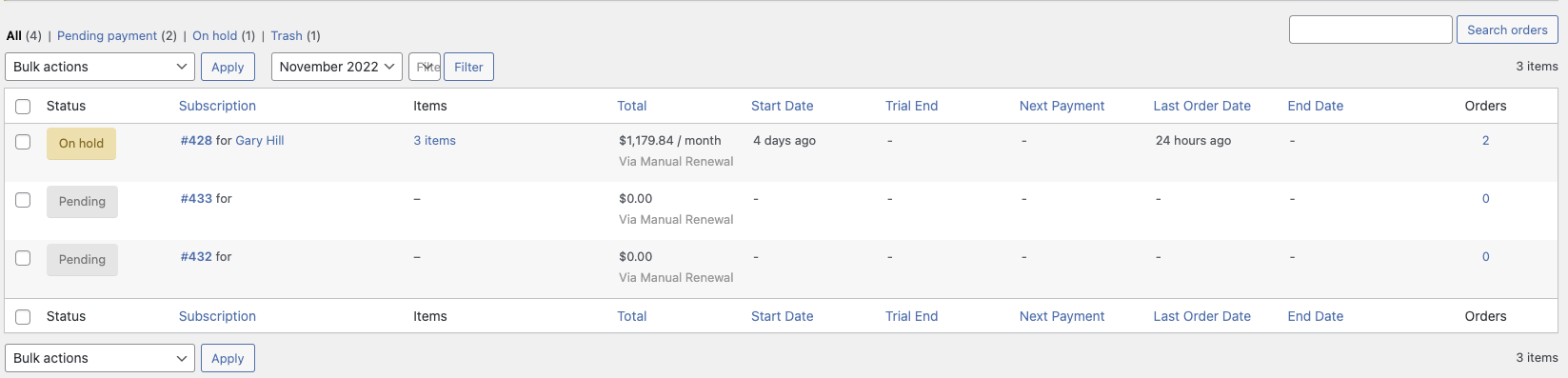 Bulk action form URL uses wrong value for page for filtering custom post types with HPOS · Issue ...