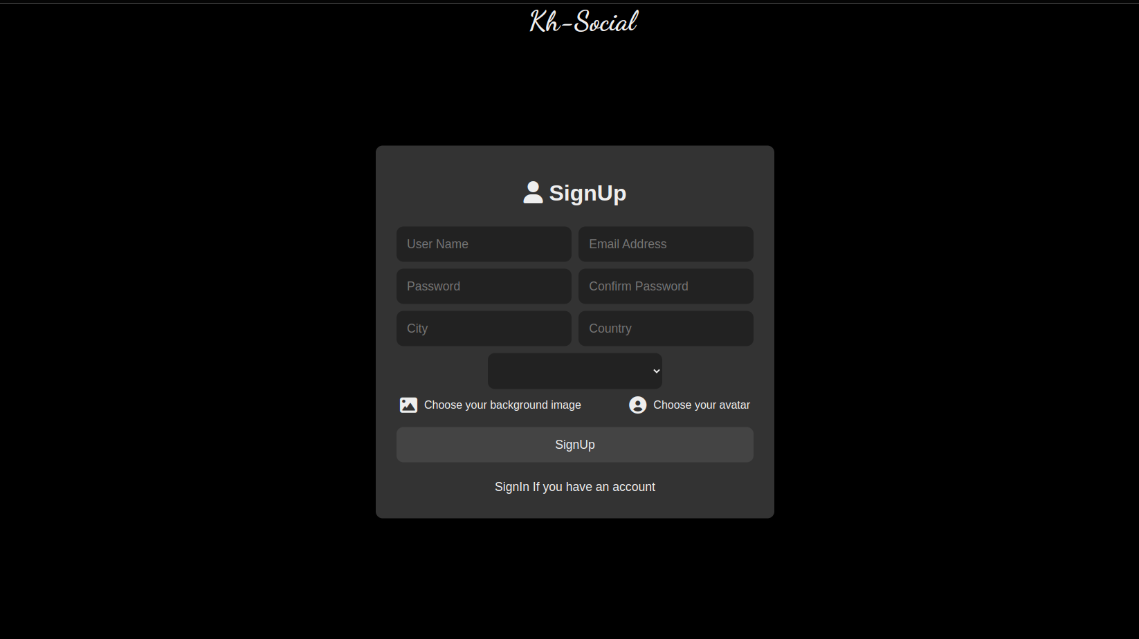 GitHub - shhm8905/Kh-social: As a user, you can follow a new user, create your own post, like ...