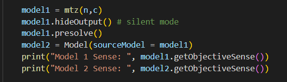 Presolve does not alter model's Objective Sense, but will alter its copies' · Issue #594 ...