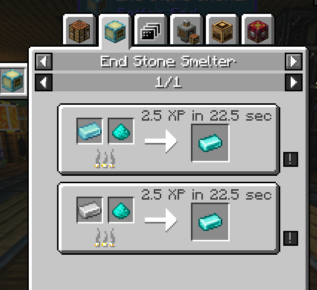 End Stone Smelter is very broken in many ways. · Issue #110 · MSandro ...