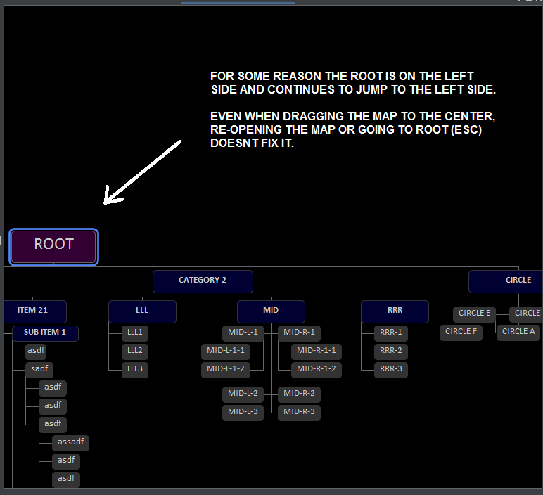 Strange Map Position (When Opening + Using Esc) · Issue #1061 · freeplane/freeplane · GitHub