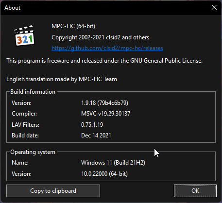 Video doesn't display properly when moved from a lower res monitor · Issue #1493 · clsid2/mpc-hc ...