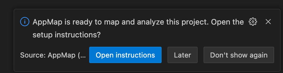 New users see a notification box when they create their first map · Issue #817 · getappmap ...