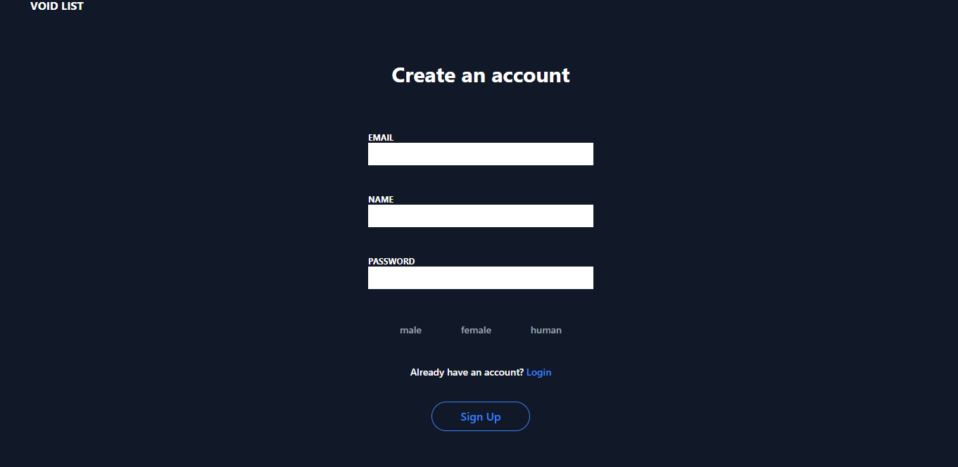 GitHub - pandacover/void-todo