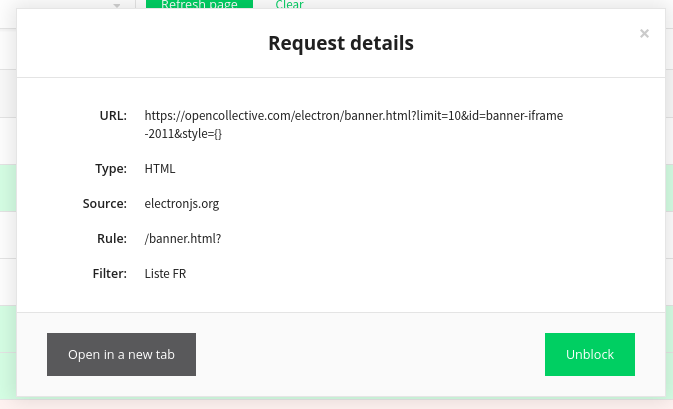OpenCollective widget blocked by AdGuard AdBlocker · Issue #1247 · electron/electronjs.org-old ...