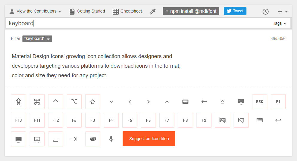 Material Design Icons Update · Issue #921 · oblador/react-native-vector ...