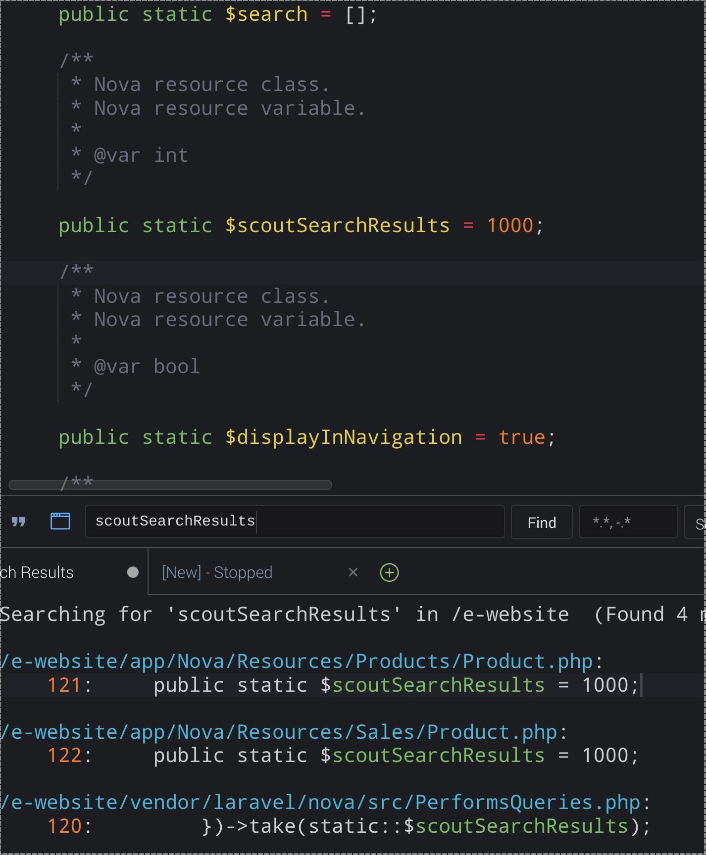 Search with Scout + Elasticsearch failed after upgrade version 3.19 · Issue #3158 · laravel/nova ...