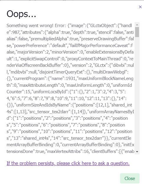 Bug Got Error Message When Using Detect From Image · Issue 61 · Nonnonstopsd Webui 3d Open