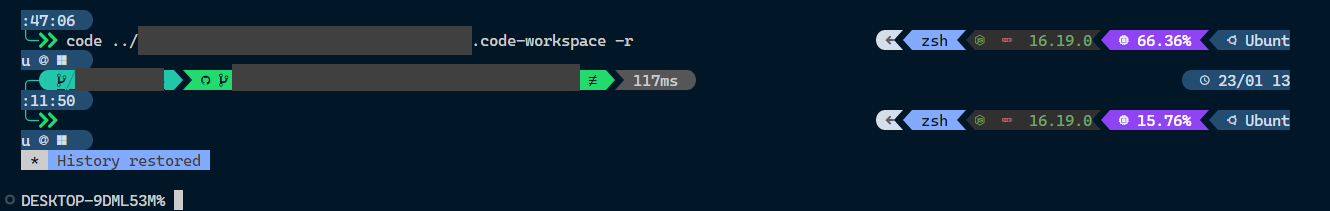 Terminal restoration does not work on WSL · Issue #172121 · microsoft/vscode · GitHub