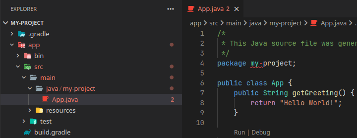 The extension generates project with errors · Issue #1170 · microsoft ...