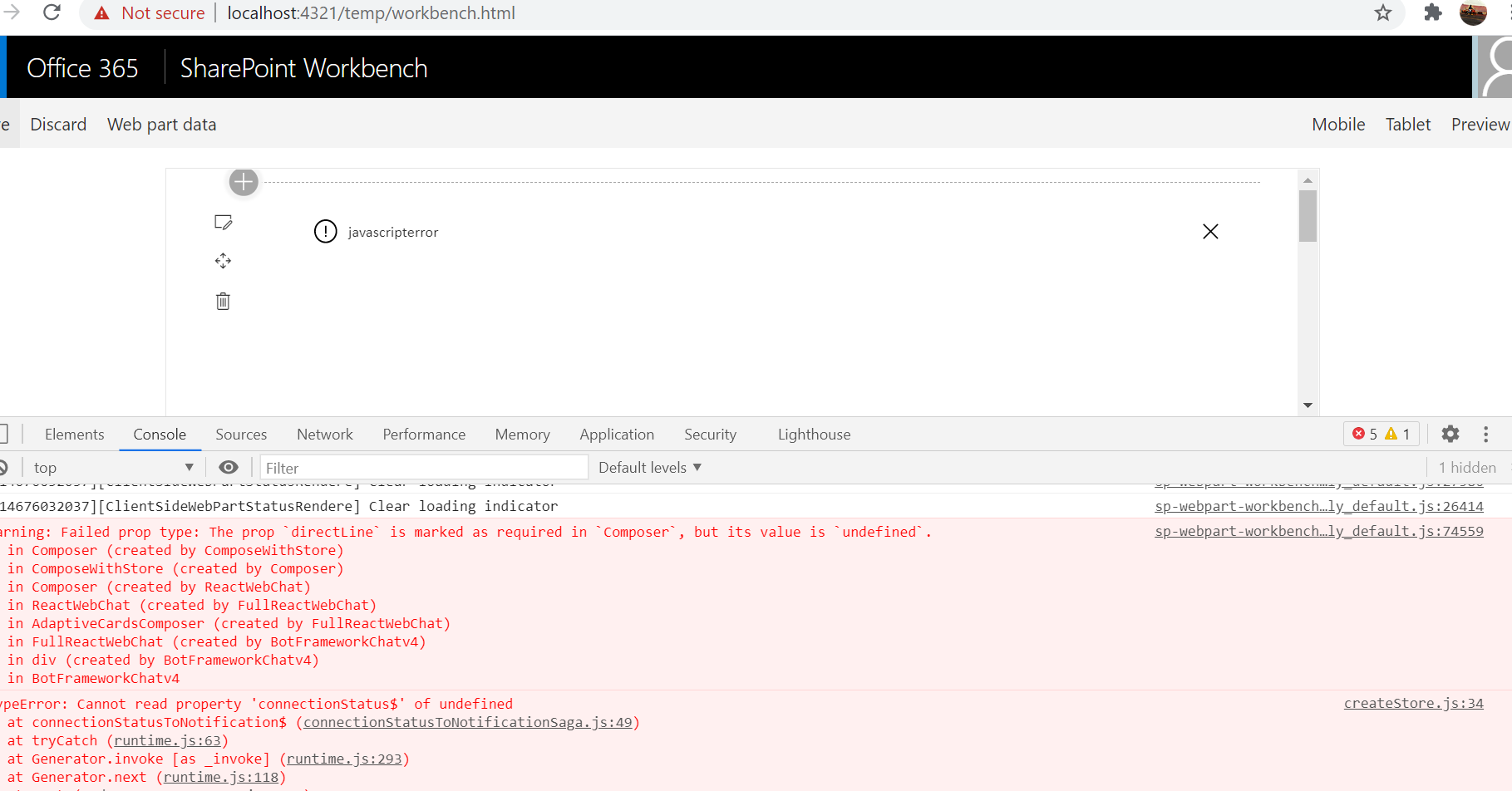 Createdirectlineappserviceextension Is Not Working Sharepoint Web Part · Issue 3771 · Microsoft