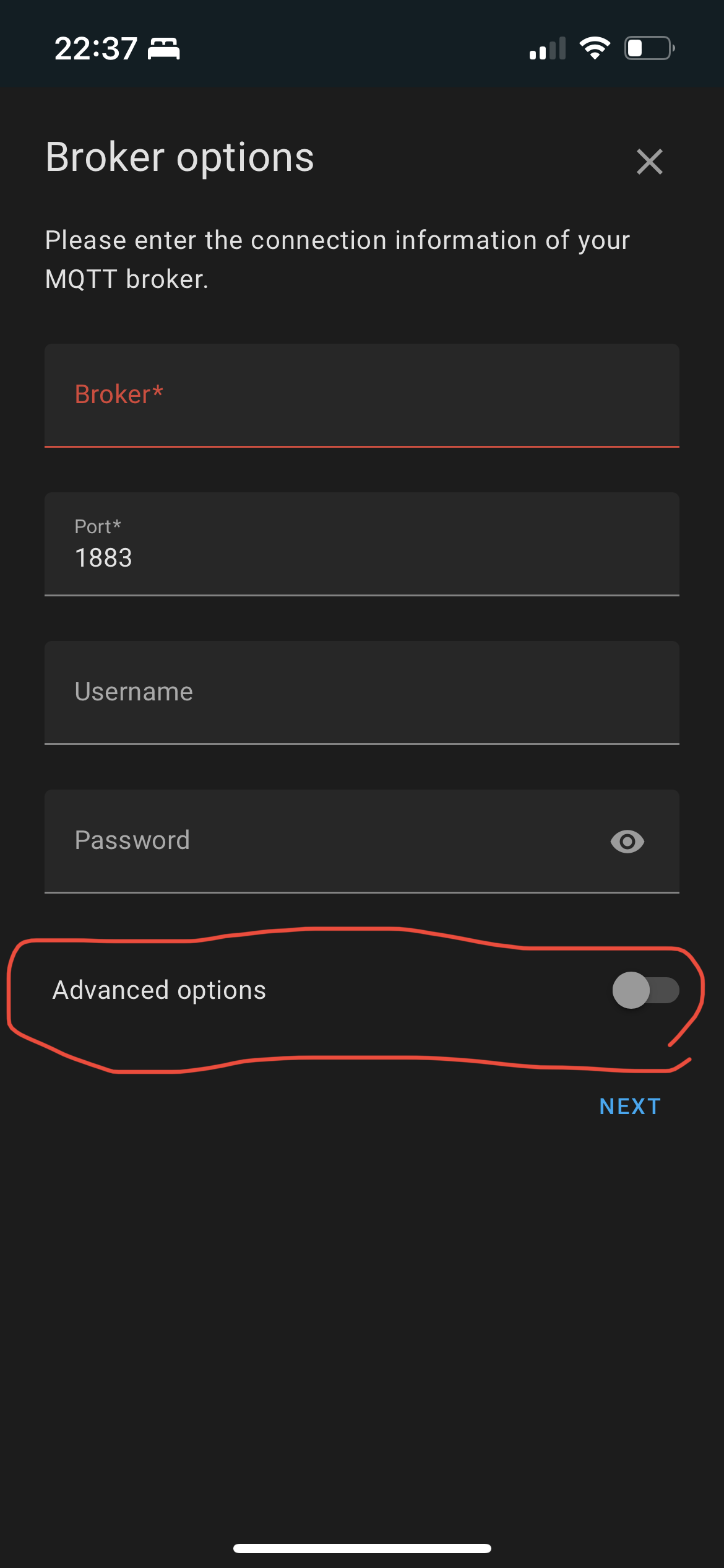 Cant Set Advance Settings In New Mqtt Integration · Issue 16886 · Home Assistantfrontend · Github 