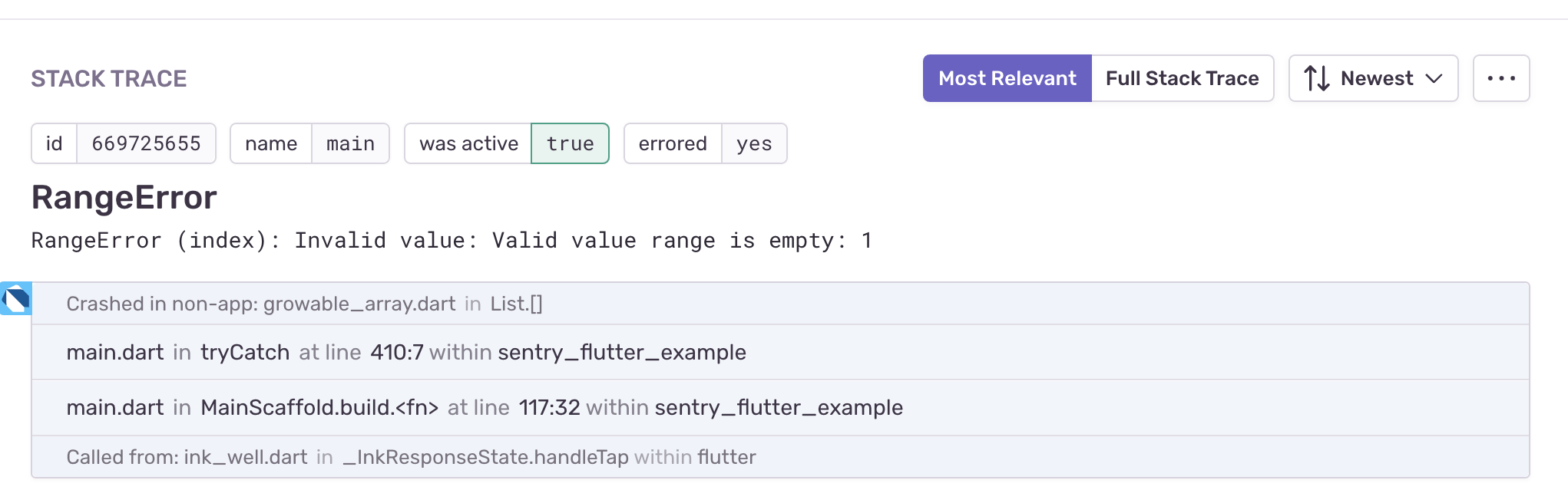 Error "Envelope submission failed" when capturing exception · Issue #991 · getsentry/sentry-dart ...
