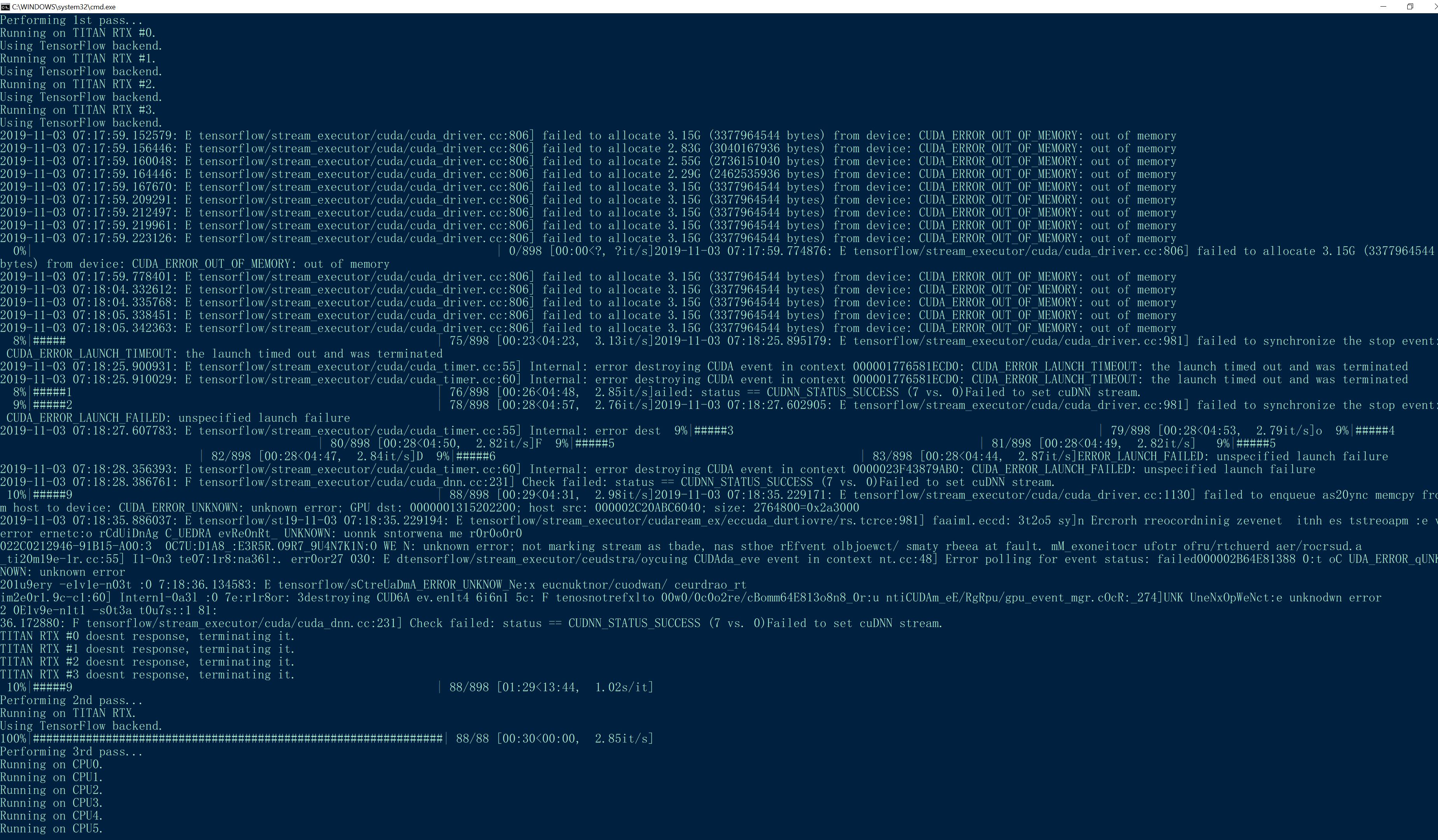 Extraction Issue With Titan RTX (24GB) · Issue #479 · iperov/DeepFaceLab · GitHub