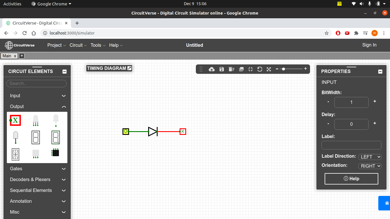 A simple diode component · Issue #1992 · CircuitVerse/CircuitVerse · GitHub