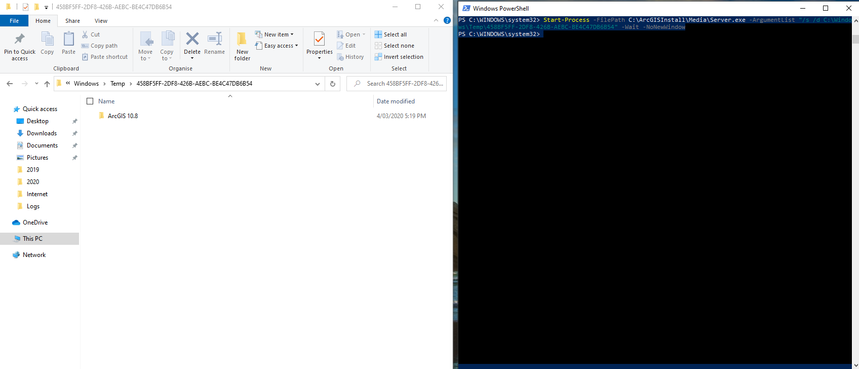 V3 - Hangs when Extracting ArcGIS Server · Issue #237 · Esri/arcgis-powershell-dsc · GitHub