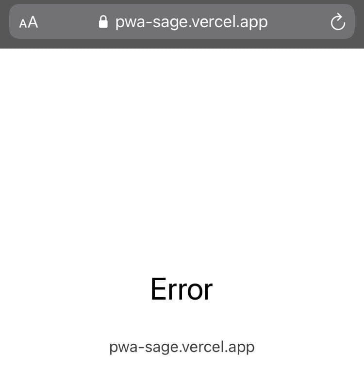 Oauth Flow Breaks On Safari Ios And Macos In Pwa · Issue 131 · Shadowwalkernext Pwa · Github 3173