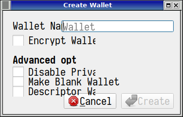 gui: file>create wallet dialog is unreadable · Issue #20777 · bitcoin/bitcoin · GitHub