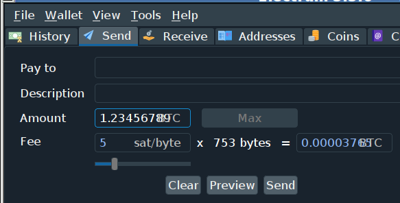 electrum doesn't handle increased DPI setting well · Issue #5471 · spesmilo/electrum · GitHub