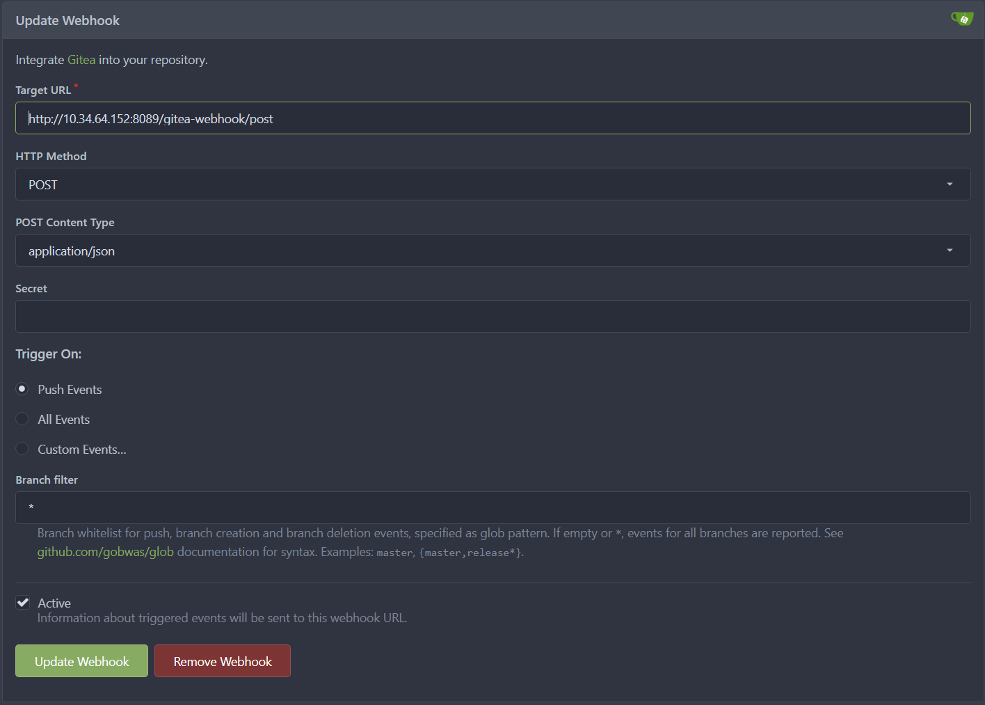 Gitea sends webhook to Jenkins successfully but Jenkins didn't build automatically · Issue ...