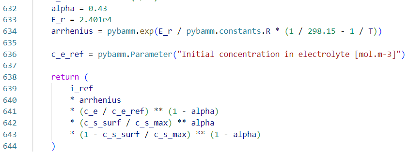 [Bug]: Parameter Positive/Negative electrode charge transfer coefficient inconsistent with the ...