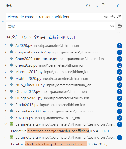 [Bug]: Parameter Positive/Negative electrode charge transfer ...