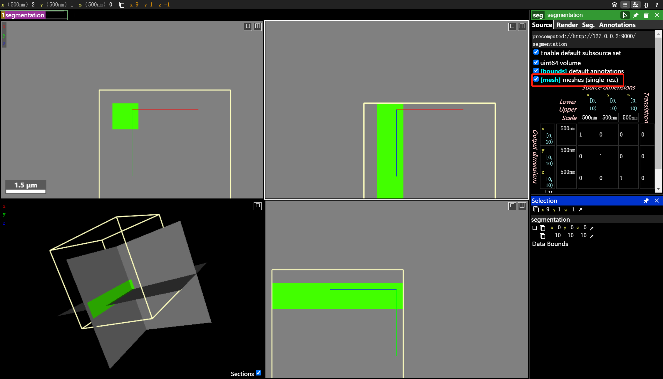 neuroglancer can not show meshes · Issue #104 · seung-lab/igneous · GitHub