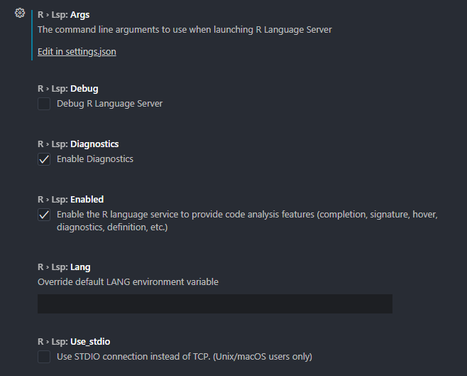 R Languageserver not functioning after new update · Issue #746 · REditorSupport/vscode-R · GitHub