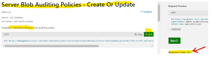 SQL Server Auditing Settings - Create Or Update Issue · Issue #22531 · Azure/azure-rest-api ...