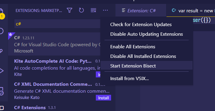 Color coding issue when using newline in argument type list · Issue #4495 · dotnet/vscode-csharp ...