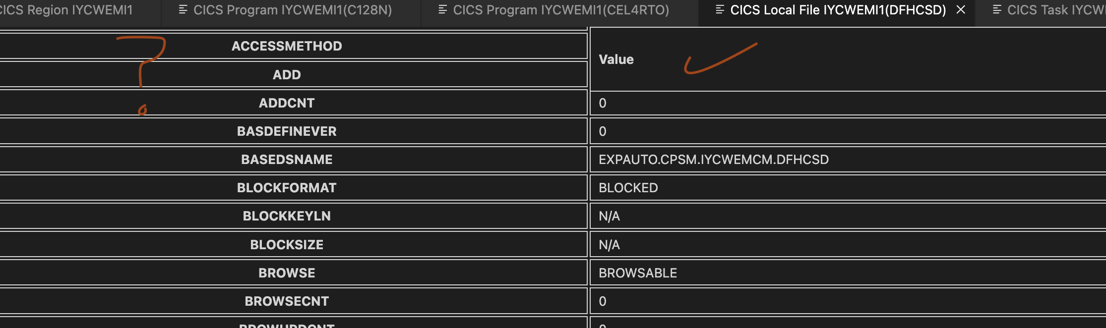 ATTRIBUTE column heading disappears upon scrolling down unlike VALUE column heading · Issue #268 ...