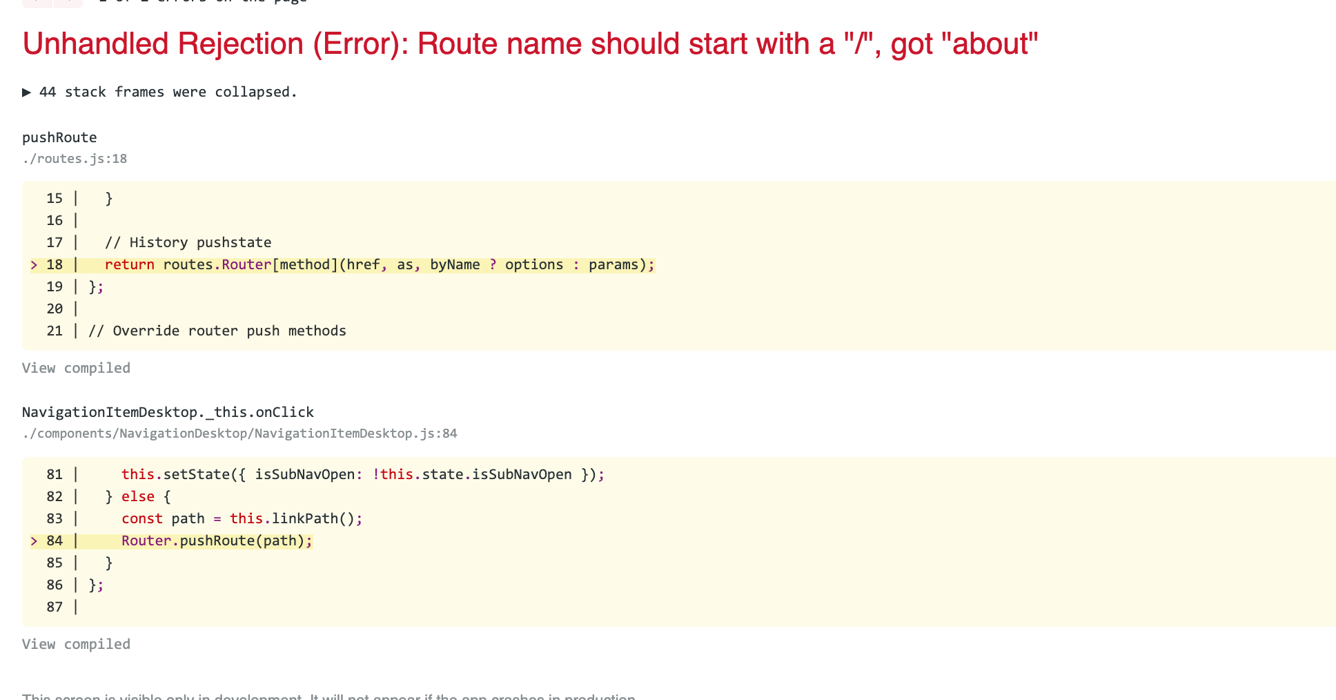 Navigation Issue · Issue #528 · reactioncommerce/example-storefront · GitHub