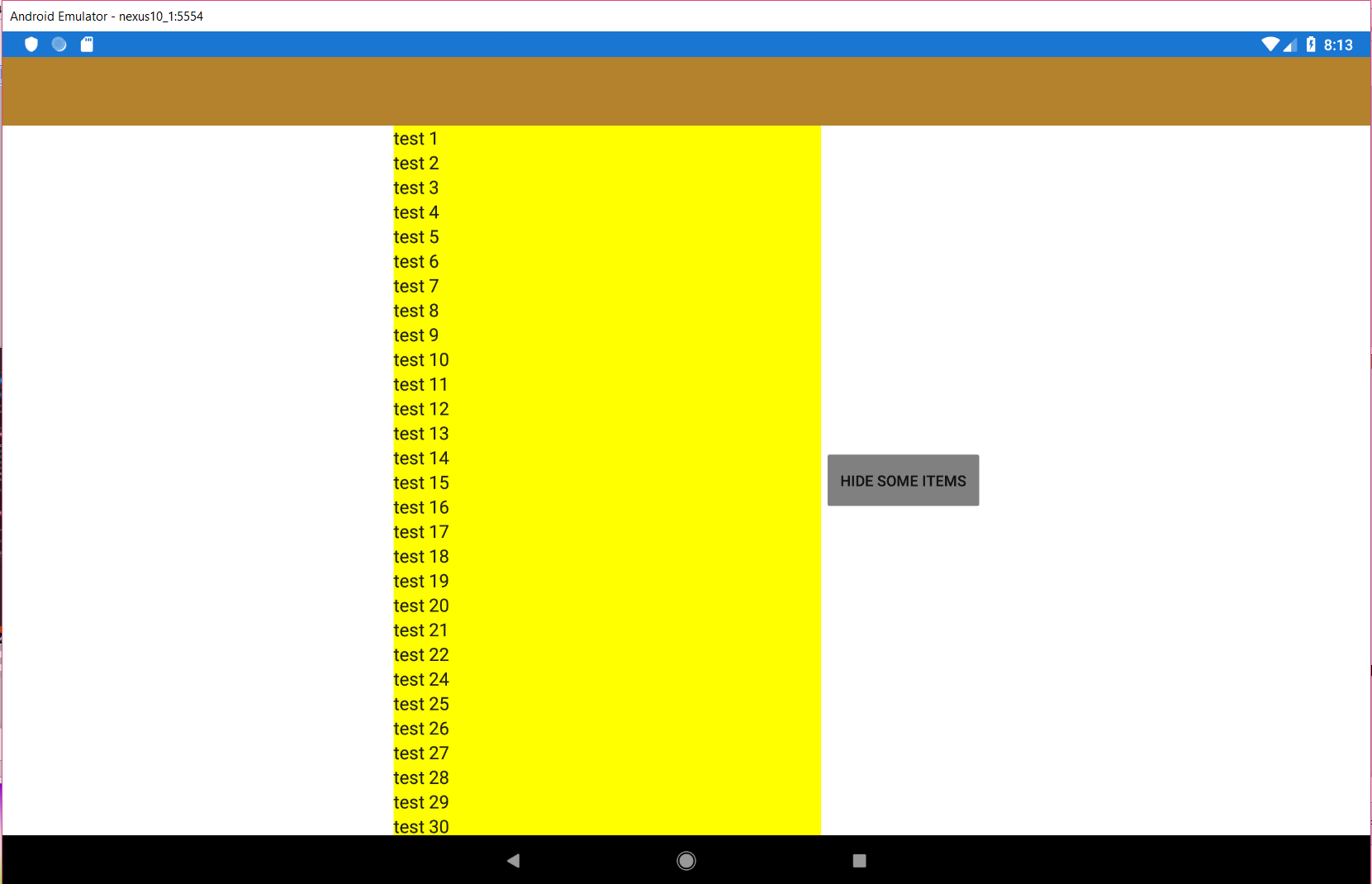 CollectionView item hidden holds space · Issue #5647 · xamarin/Xamarin ...