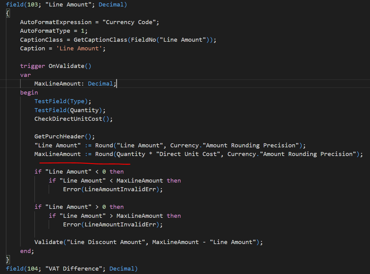 [Event Request] - Table 39 "Purchase Line" - OnValidateLineAmountOnAfterCalcMaxLineAmount ...