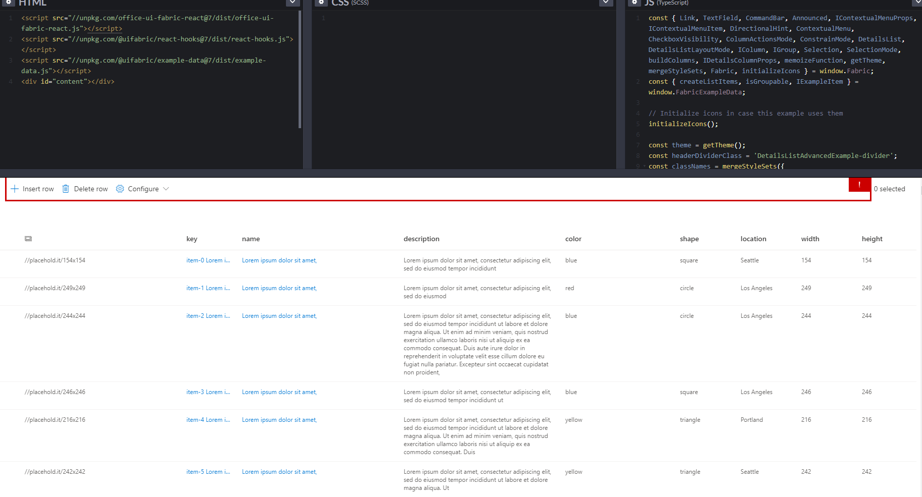 Accessibility bug: DetailsList - Variable Row Heights command bar · Issue #1732 · microsoft ...