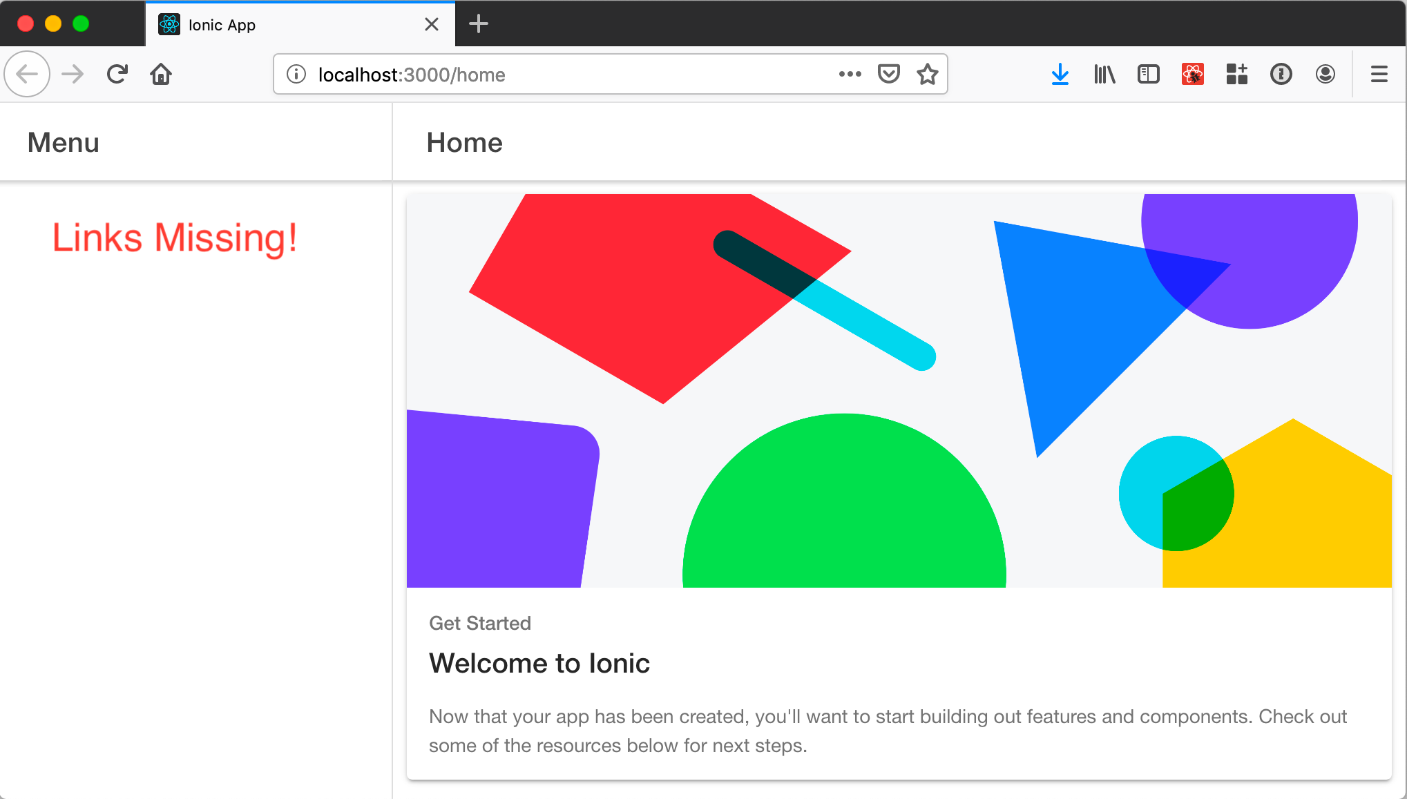 Sidemenu List Not Visible in Desktop in React Sidemenu Starter · Issue #892 · ionic-team ...