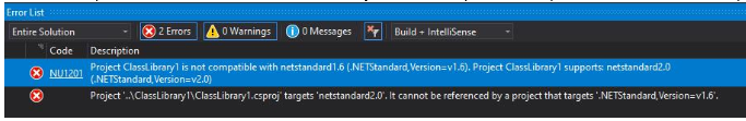 The error NU1201 is not showing for Incompatible P2Ps. · Issue #5930 · dotnet/project-system ...