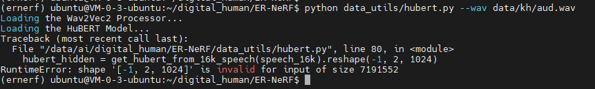 Audio Pre-process Error · Issue #10 · Fictionarry/ER-NeRF · GitHub
