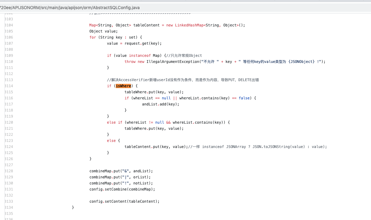 [bug] PUT "key ":[] 居然转成了 key = '[]' · Issue #276 · Tencent/APIJSON · GitHub