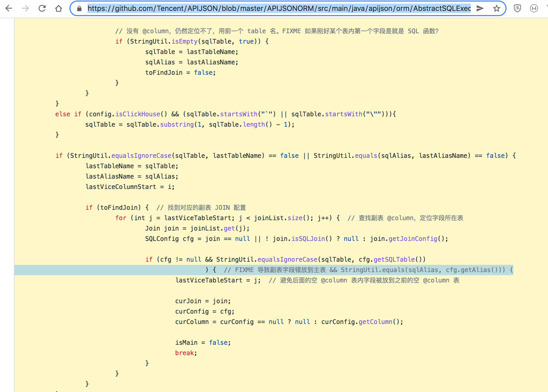 多表连接出现错误结果 · Issue #378 · Tencent/APIJSON · GitHub
