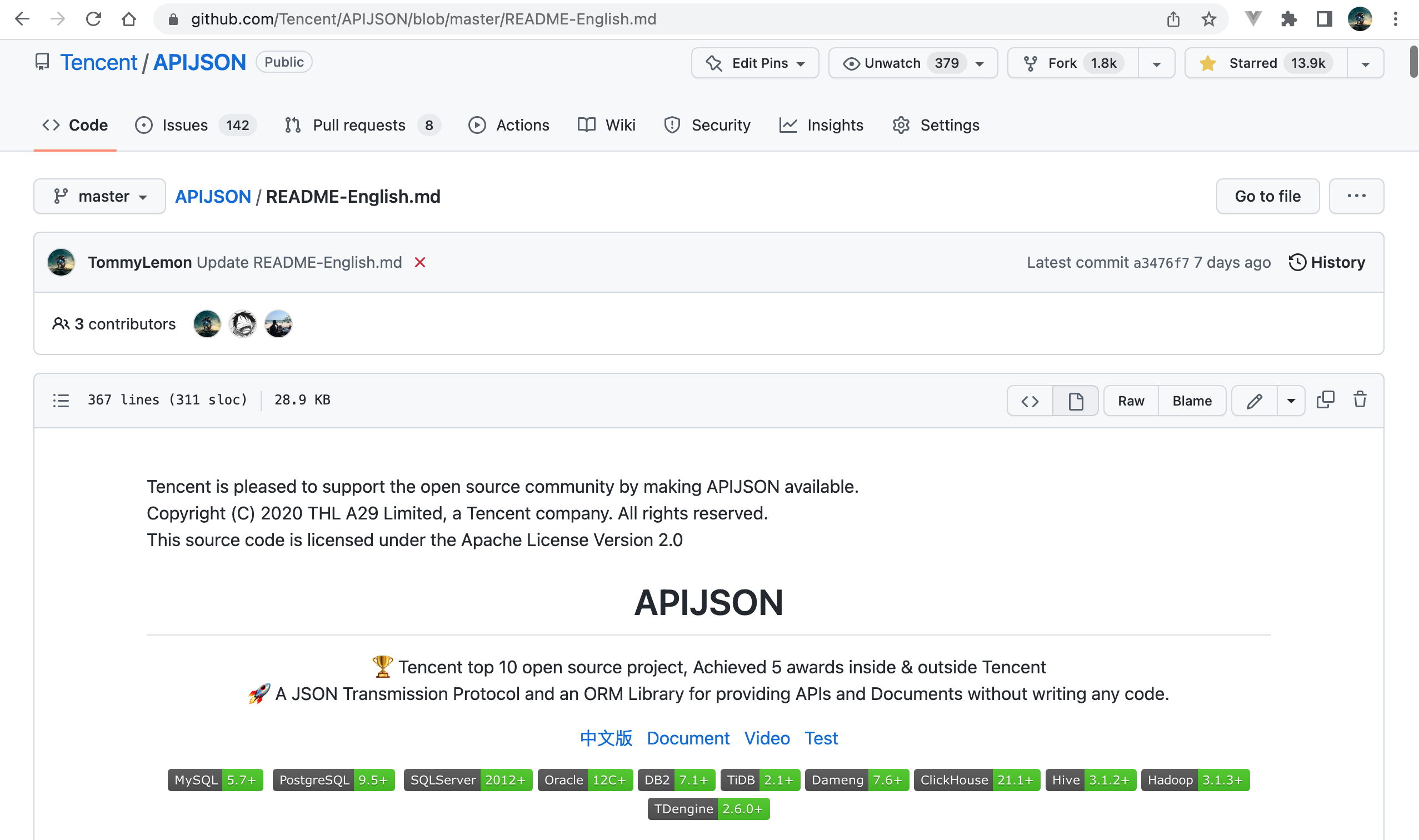 Tencent APIJSON supported HikariCP 🎉 · Issue #1995 · brettwooldridge/HikariCP · GitHub