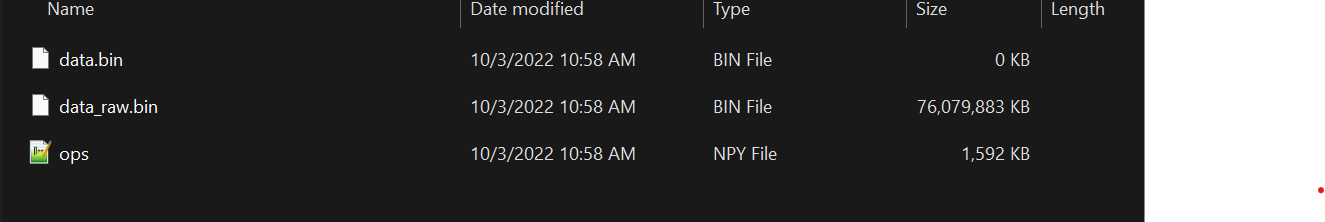 Error during ROI detection, valueerror: cannot compute length · Issue #887 · MouseLand/suite2p ...
