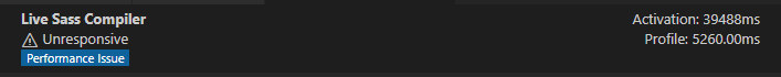 Live Sass Compiler Unresponsive · Issue 263 · Ritwickdeyvscode Live Sass Compiler · Github