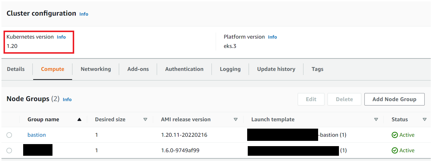 Managed Node Group Naming · Issue 290 · Aws Ia Terraform Aws Eks Blueprints · Github