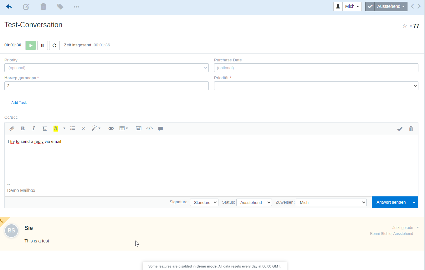 Email To Via Crm Added Customer Fails · Issue 2627 · Freescout Helpdeskfreescout · Github 0624