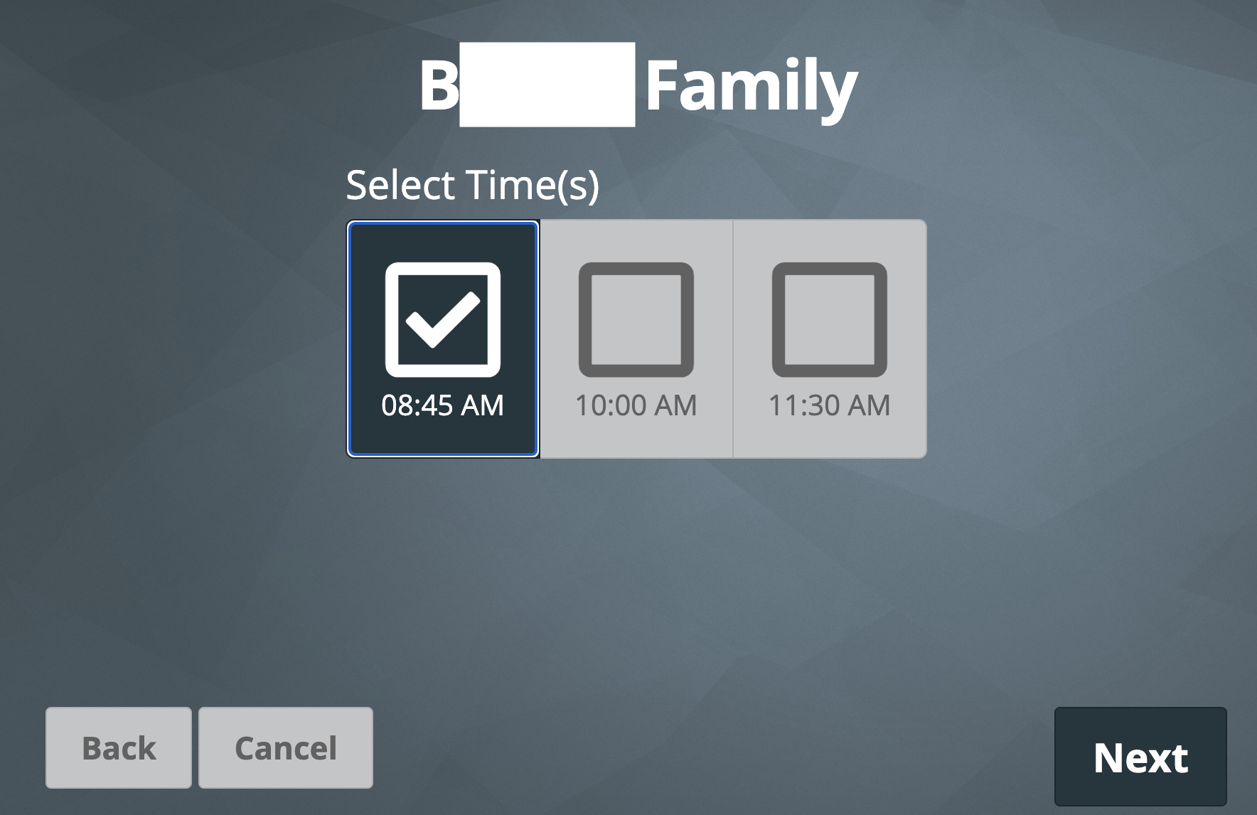 Check-in Schedule/Group Selection issue · Issue #5202 · SparkDevNetwork/Rock · GitHub
